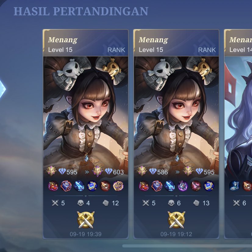 MLBB Menfess on Twitter: "ml! gessss alhamdulillah akhirnya aku glory, ngga kena dark sistem ...