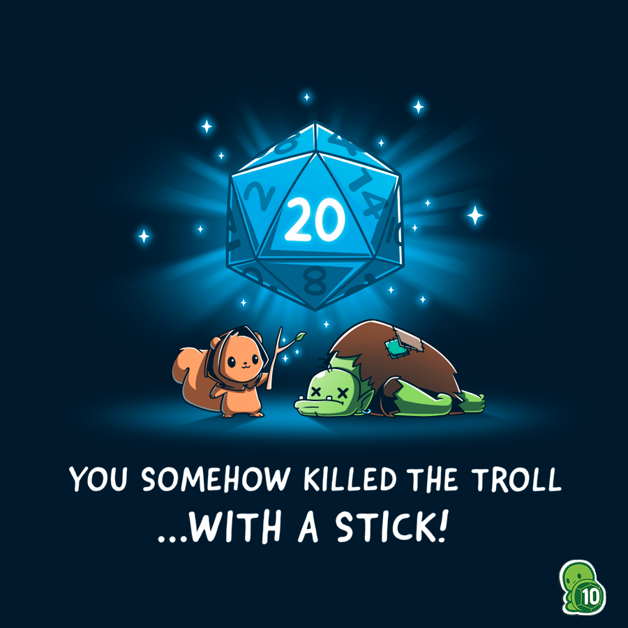 TeeTurtle on Twitter: "Sometimes the D20 is on your side! 🏆 Beat the impossible odds in today's ...