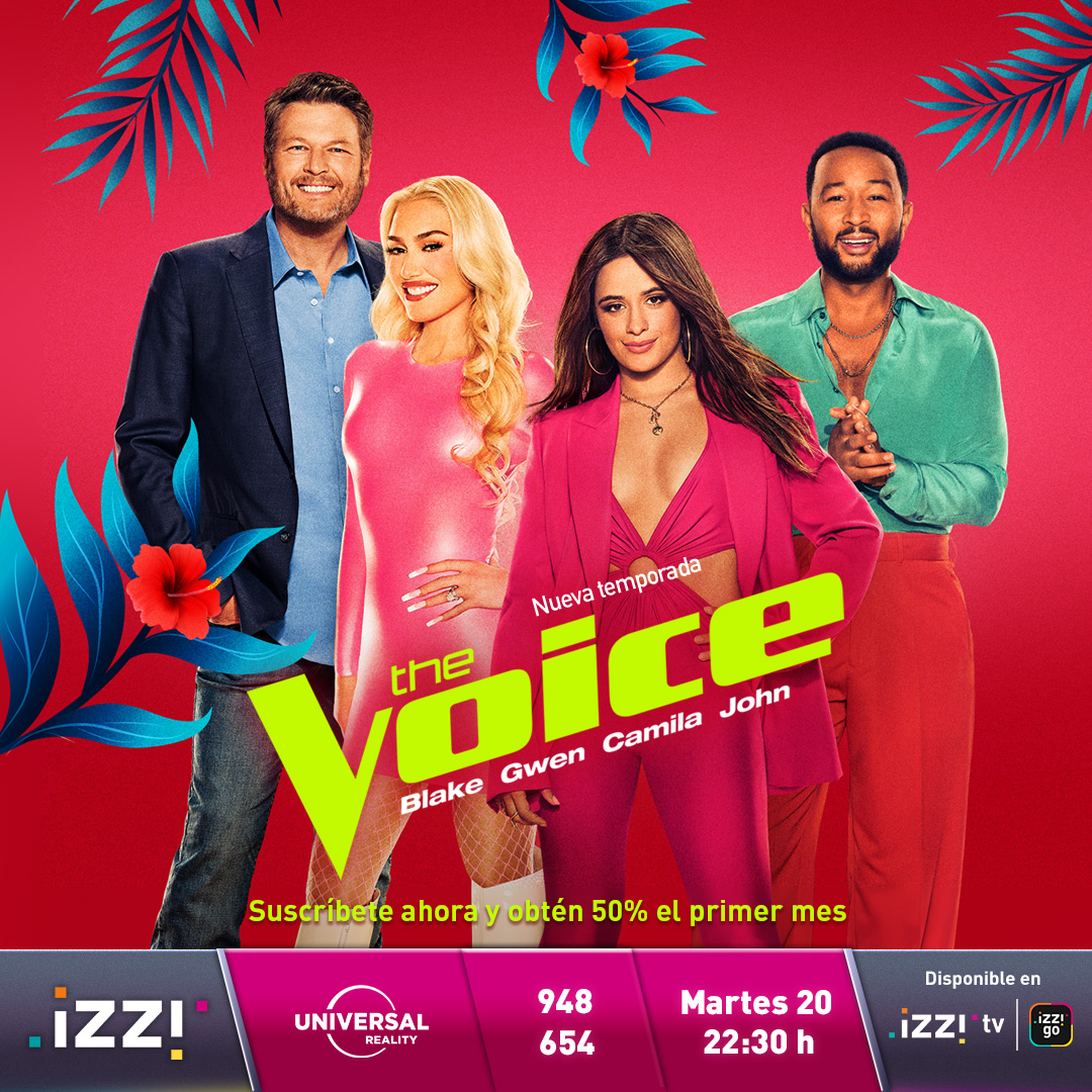 izzi telecom on Twitter: "¡Los coaches están listos para elegir! 💽🎤 En #TheVoice22 conoceremos ...