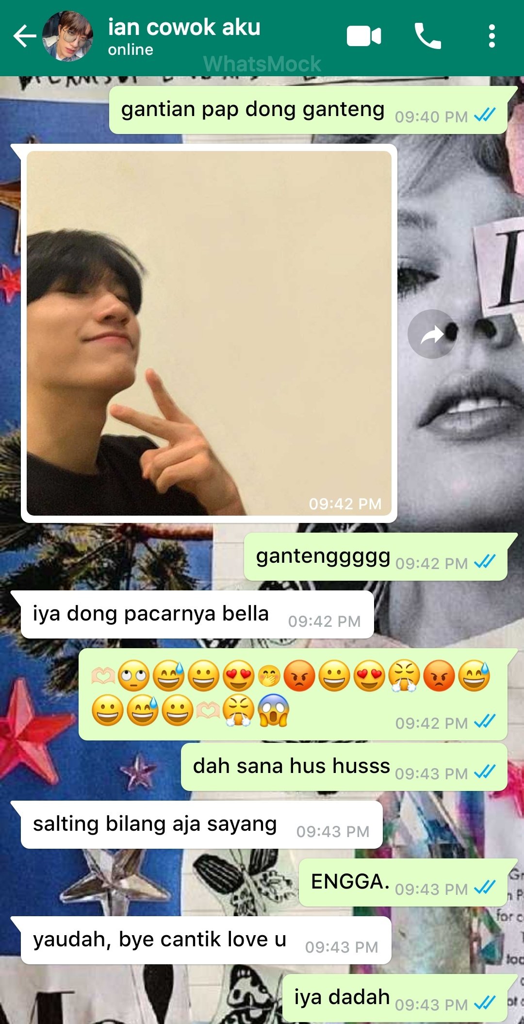 𝐨𝐜𝐢 on Twitter: ""pacarnya ian itu gue, isabella." bang yedam treasure few tweets au by ...