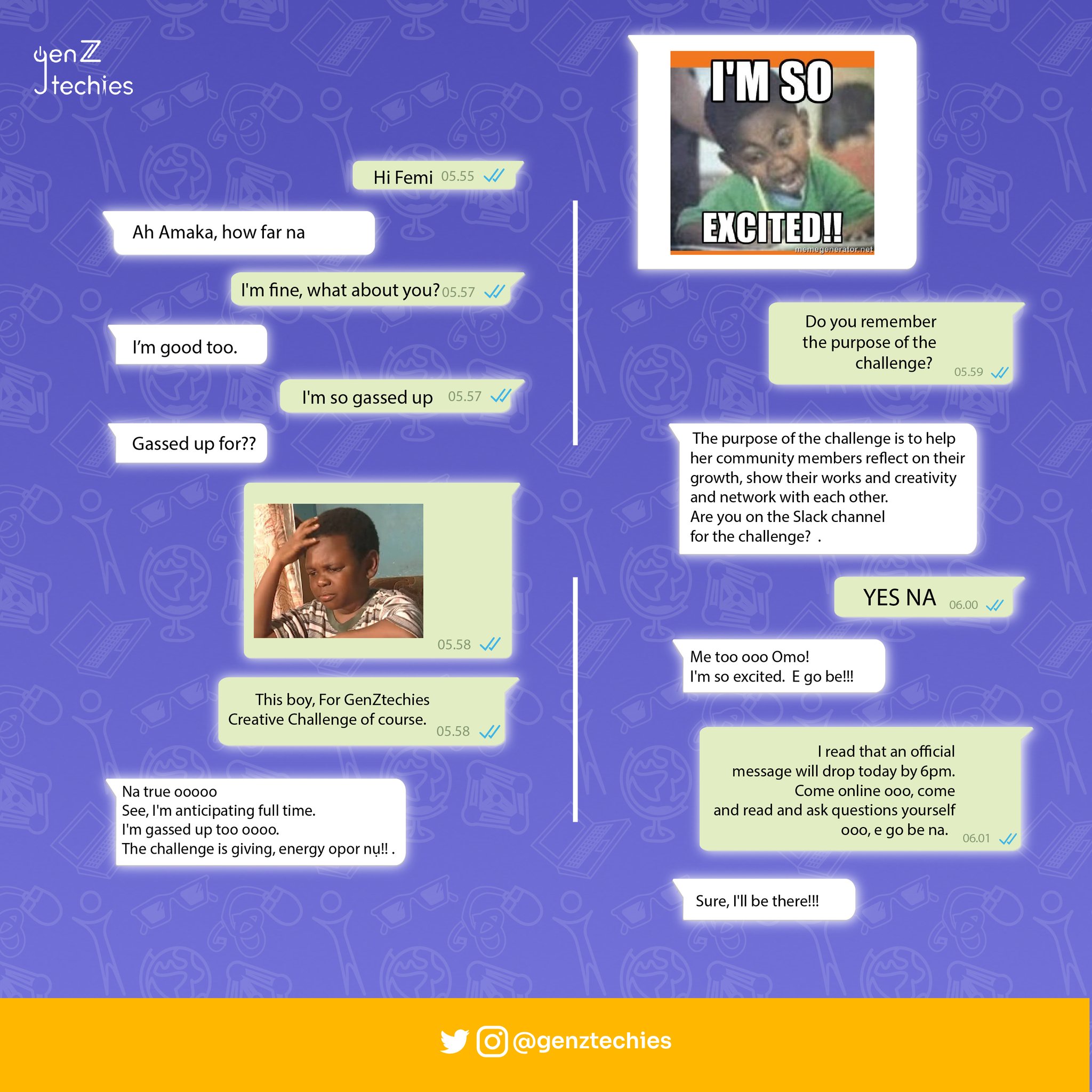 GenZtechies 🌟 on Twitter: "#GenZtechies are gassing up for #GenZtechiesChallenge. An opportunity ...