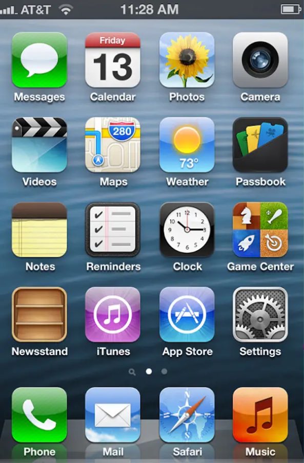 Basic Apple Guy on Twitter: "iOS 6: Released September 19, 2012"