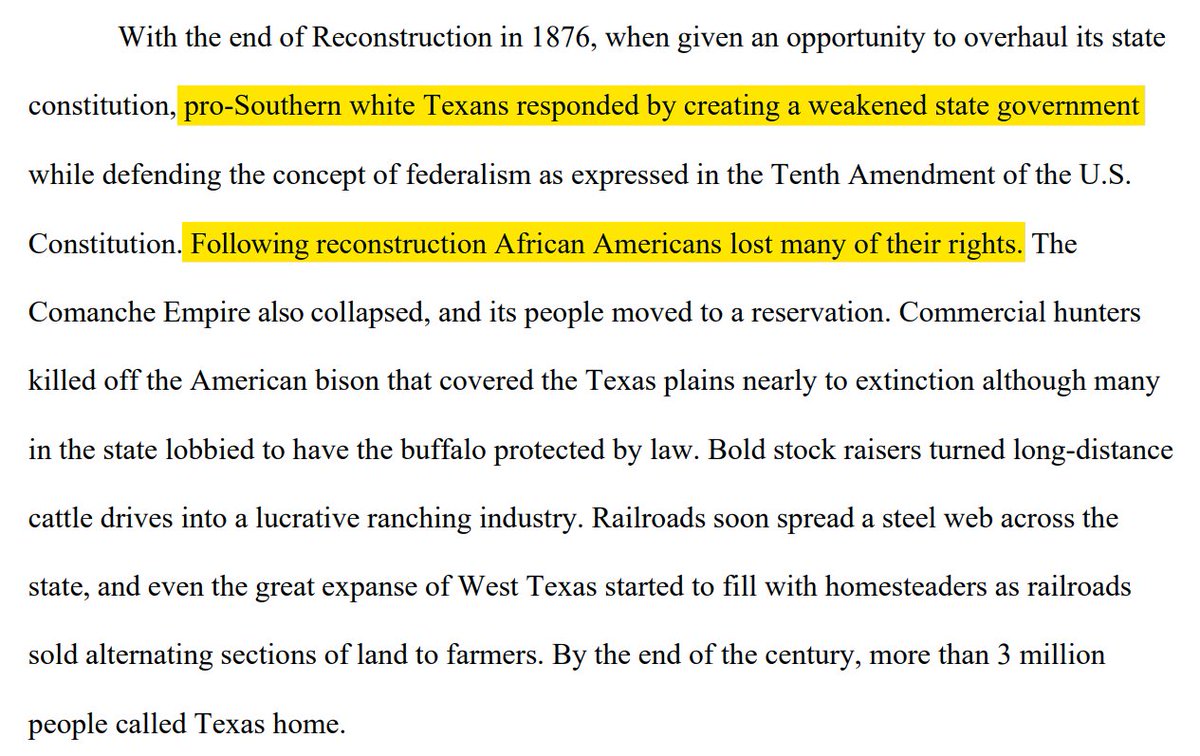 Last month @GovAbbott's "1836 Project" committee, created "to promote ...