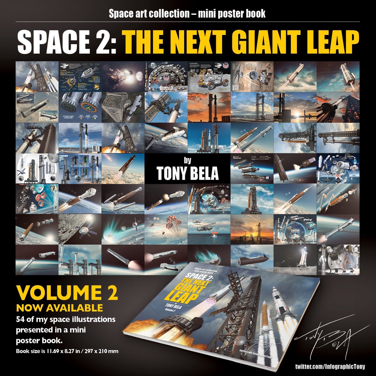 Tony Bela - Infographic news on Twitter: "RT @SpacesFuture: Tony Bela's Art Collection - Mini ...