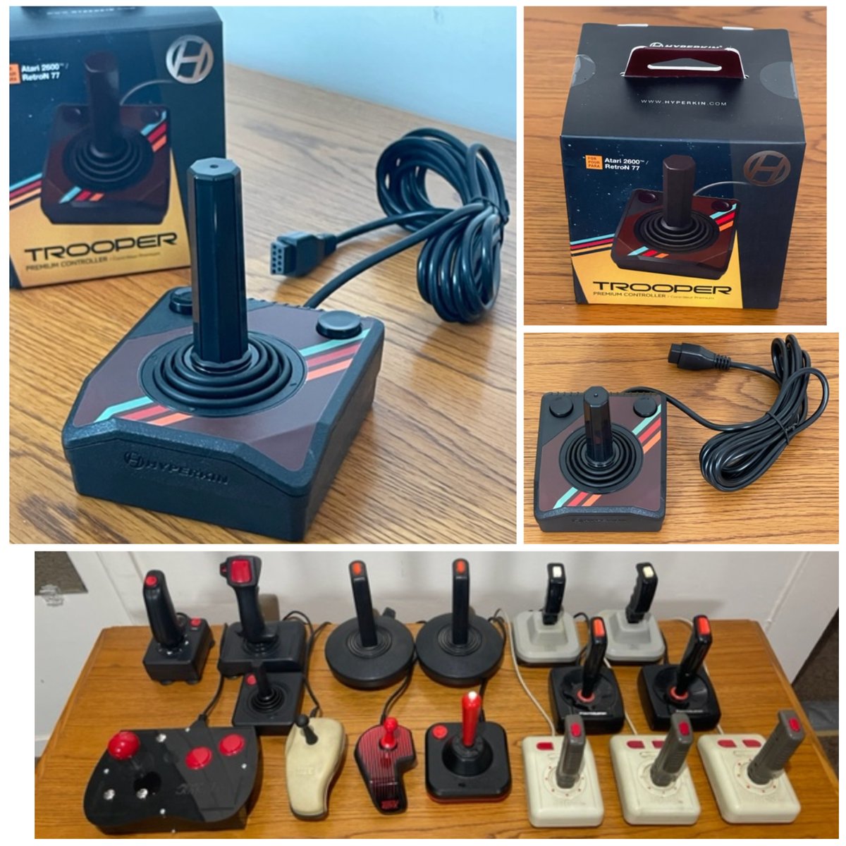 Tony Lyon on Twitter: "RT @CharlesHawn66: I just got an Atari 2600 Premium Joystick Trooper by ...