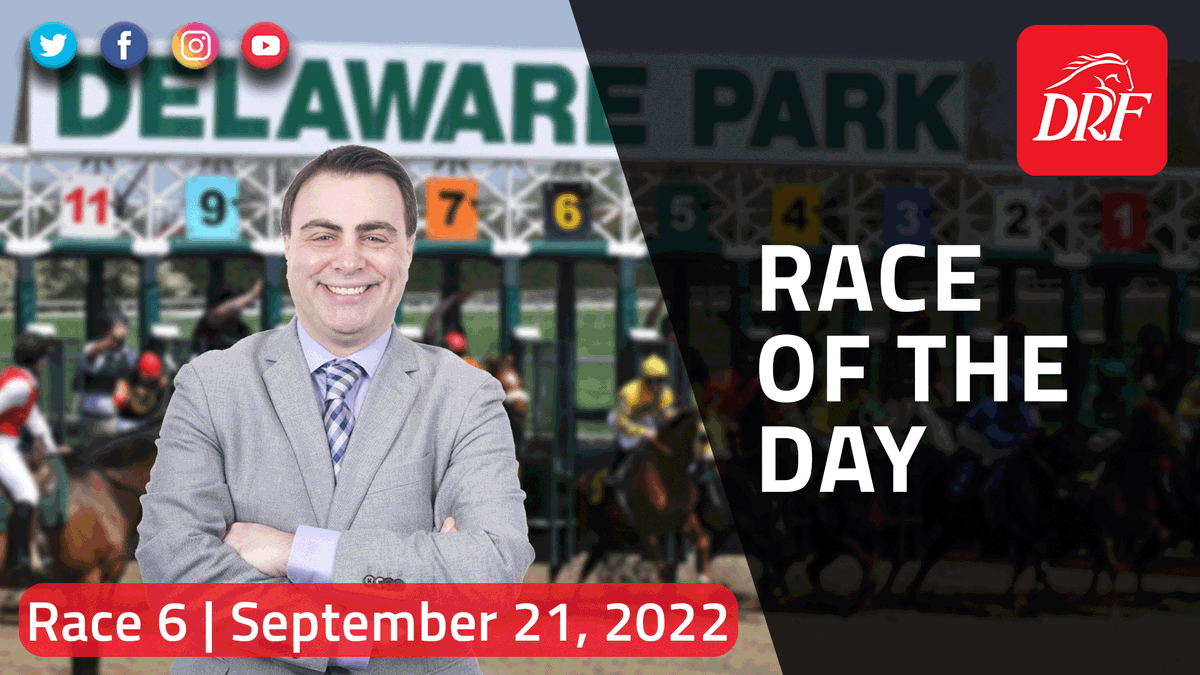 Daily Racing Form on Twitter: "Wednesday’s Race of the Day is the sixth at Delaware. @DRF ...