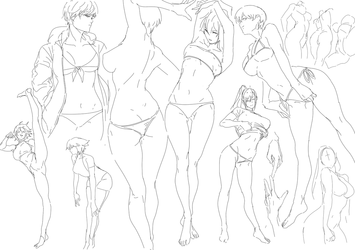 Argent Moon on Twitter: "horny scribbles."