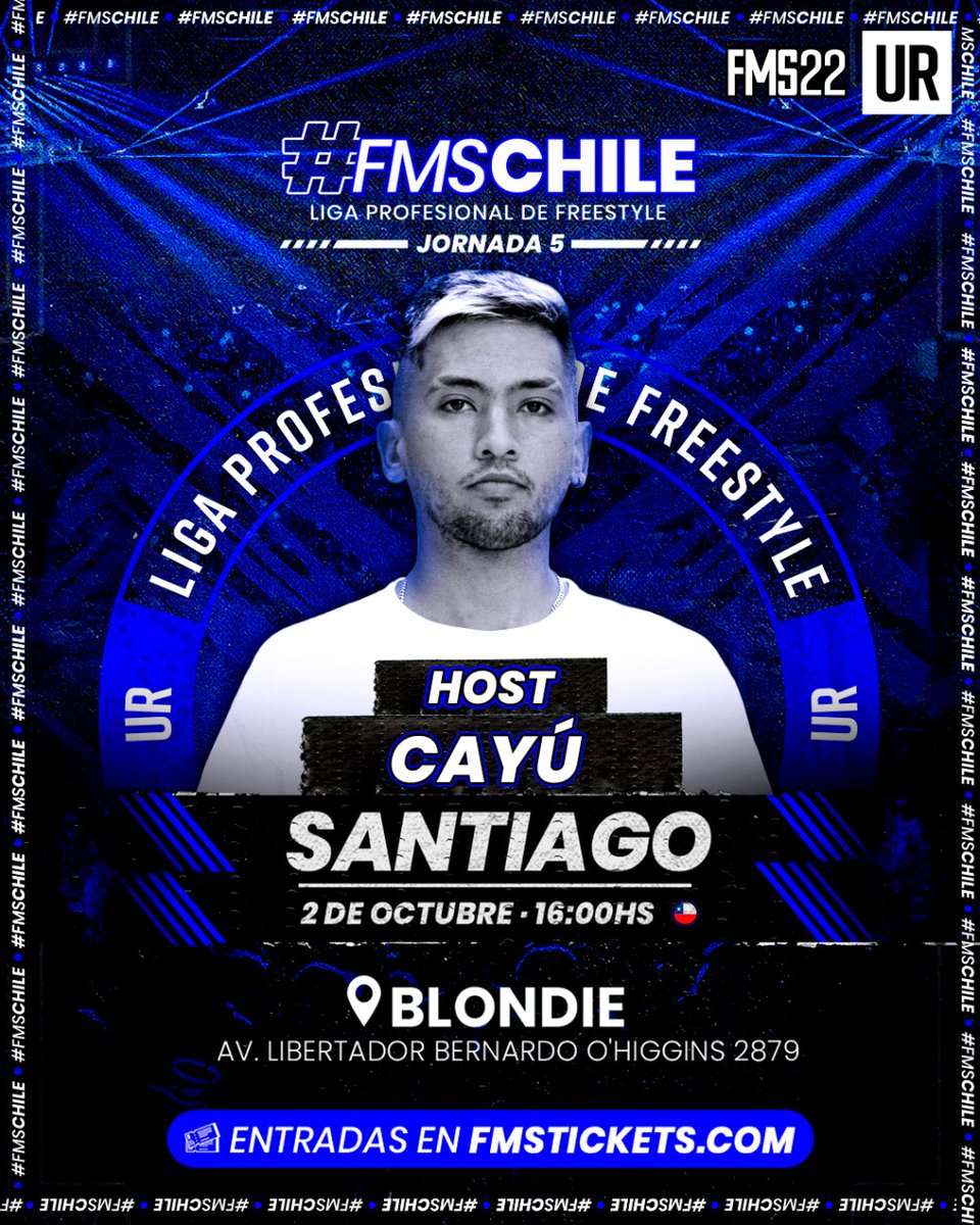 FMS Chile 🇨🇱 on Twitter: "COMO DICE COMO SUENA 🔥 De la calle a los grandes escenarios 🇨🇱 Cayú ...