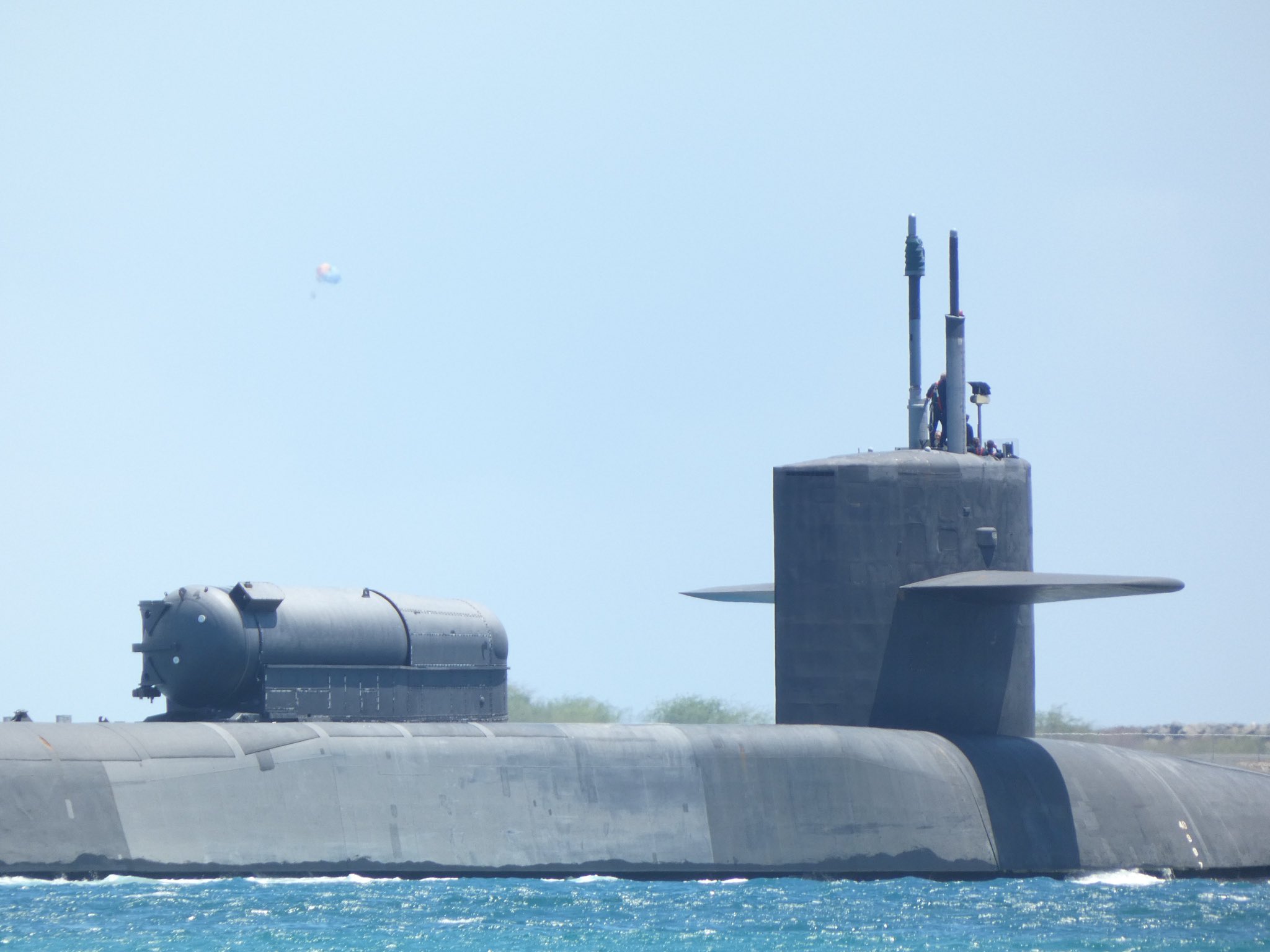 WarshipCam on Twitter: "USS Michigan (SSGN 727) Ohio-class nuclear guided missile submarine ...