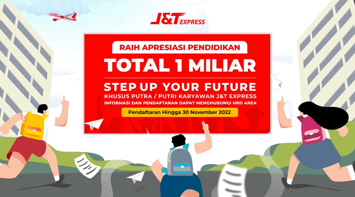 J&T Express Indonesia on Twitter: "📣 KESEMPATAN TERAKHIR Perhatian seluruh karyawan J&T Express ...