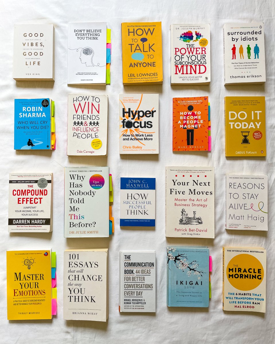 20 Lessons from 20 Books That Will Change Your 20s (thread) - المسلسل ...