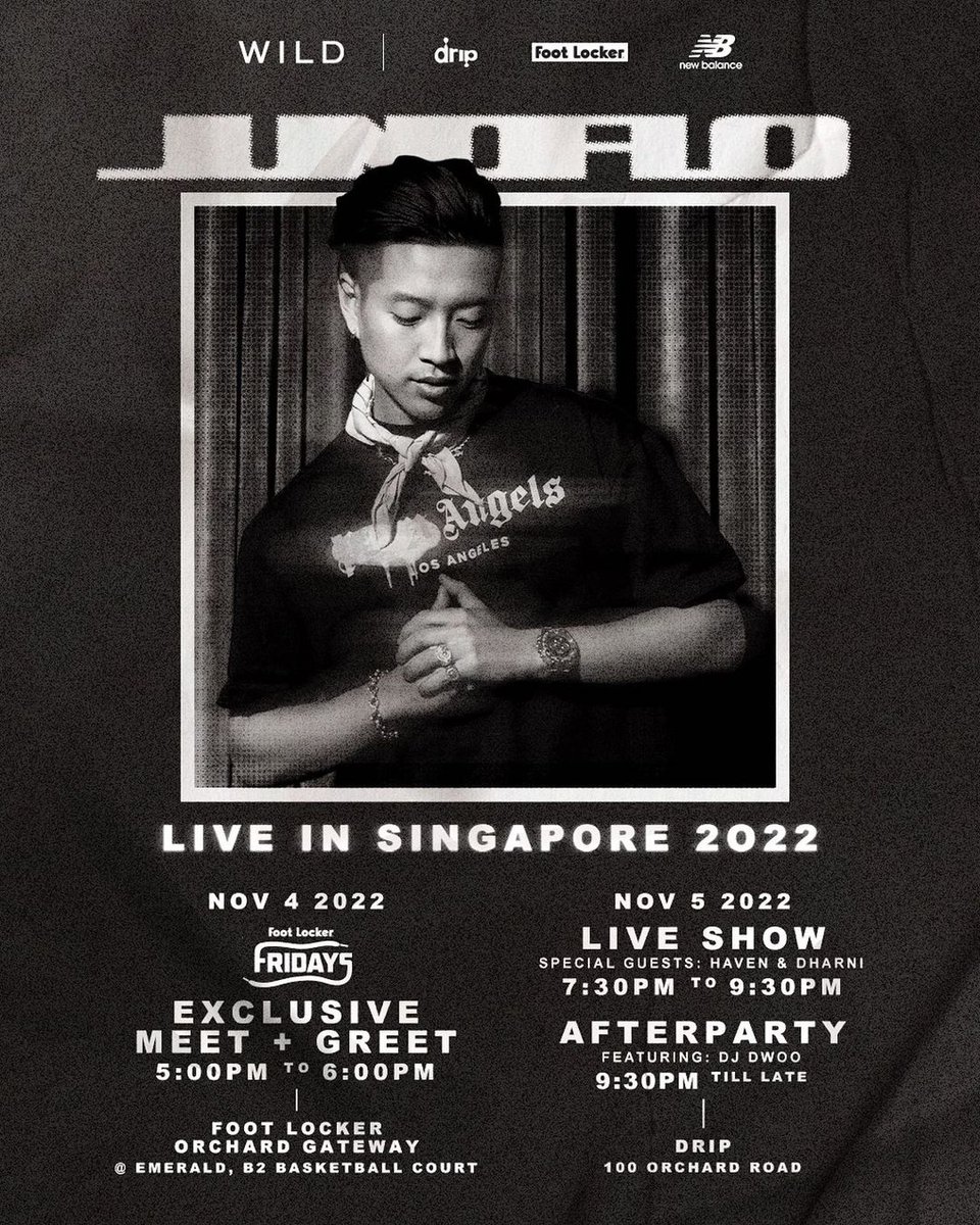 Hip-hop artist #Junoflo @junoflo will be in Singapore 🇸🇬 to perform and ...