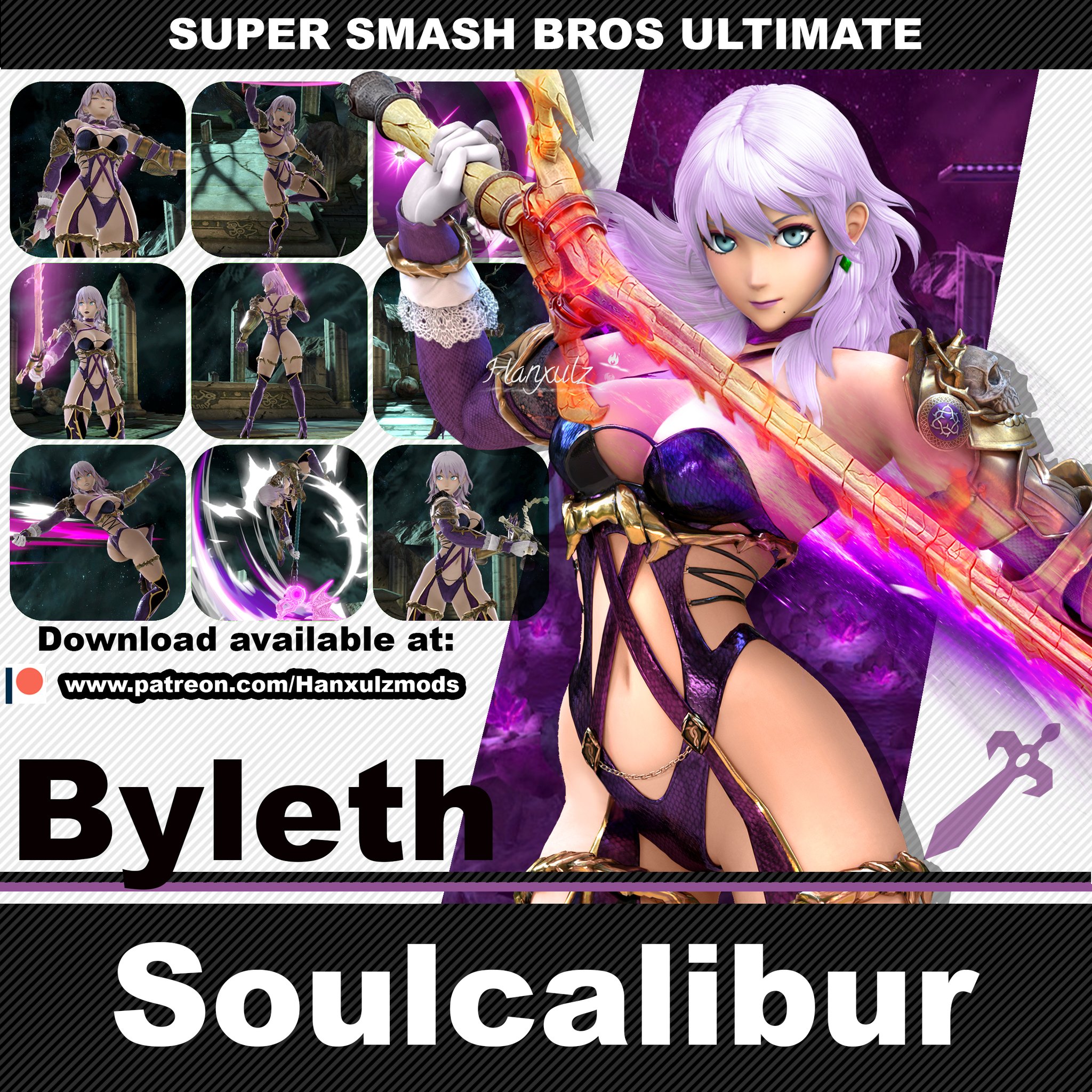 Hanxulz Ultimate Mods on Twitter: "SSBU Mod: F.Byleth (Soulcalibur) Download Available here ...