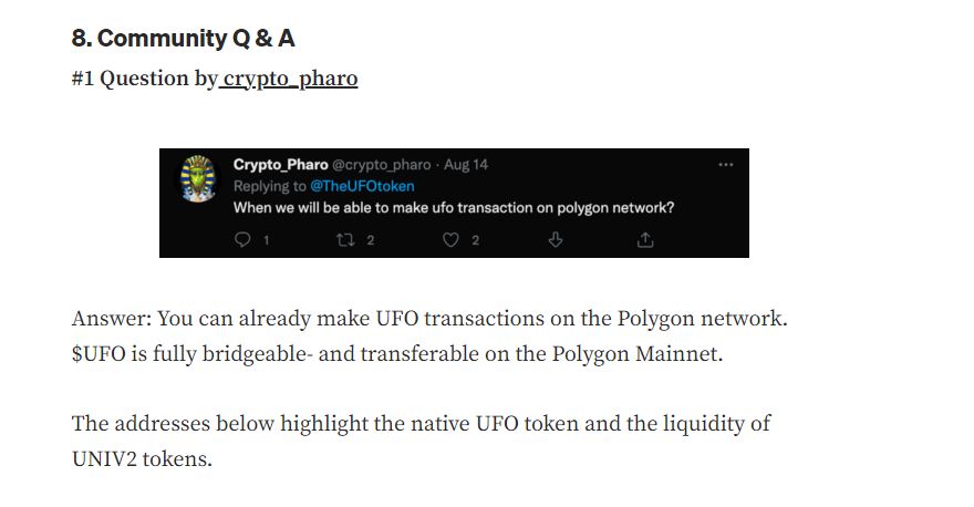UFO Gaming on Twitter: "Community Q & A – For UFO Monthly on September ...