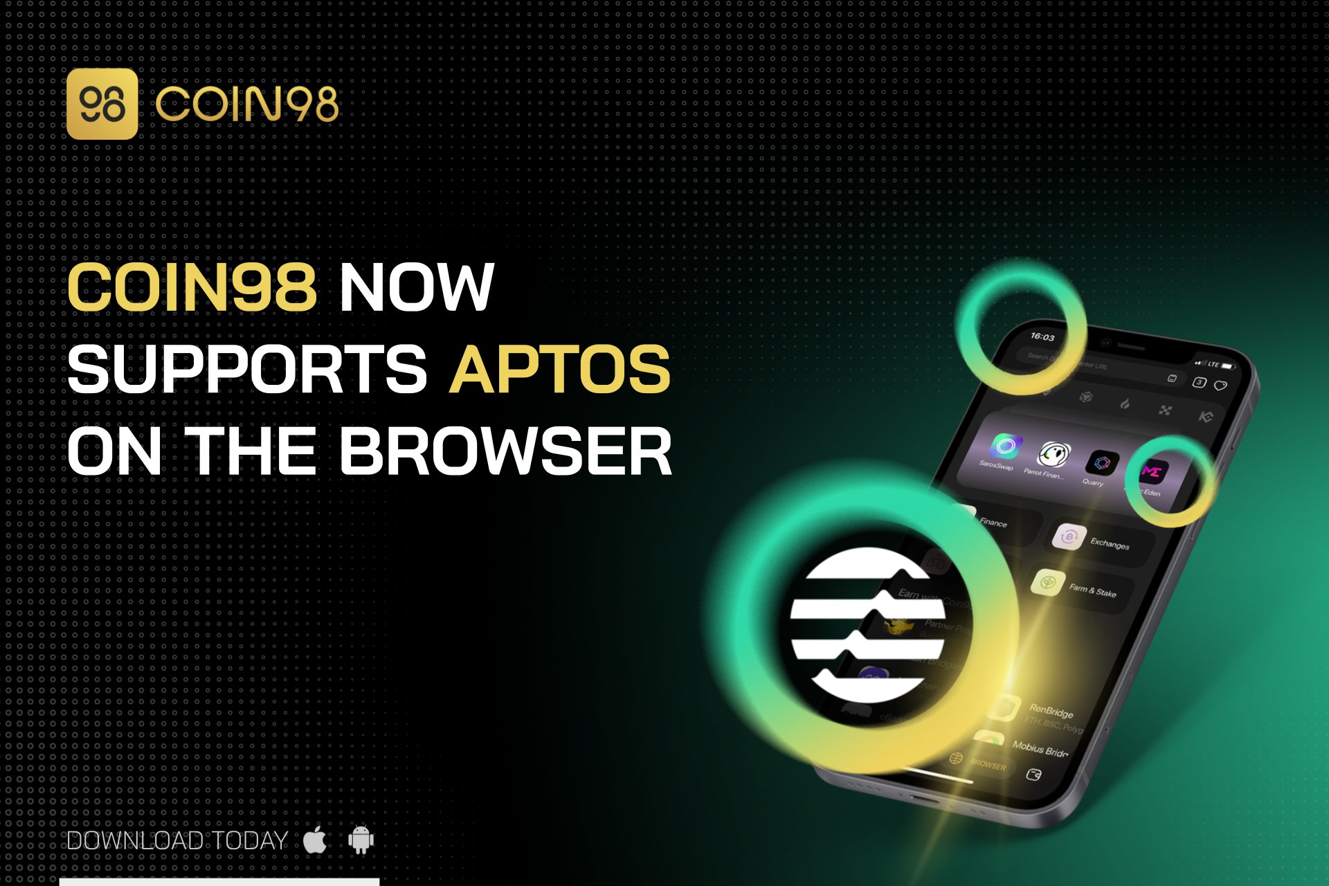 Coin98 Super App (Formerly Coin98 Wallet) on Twitter: "Along with blockchain integration comes ...