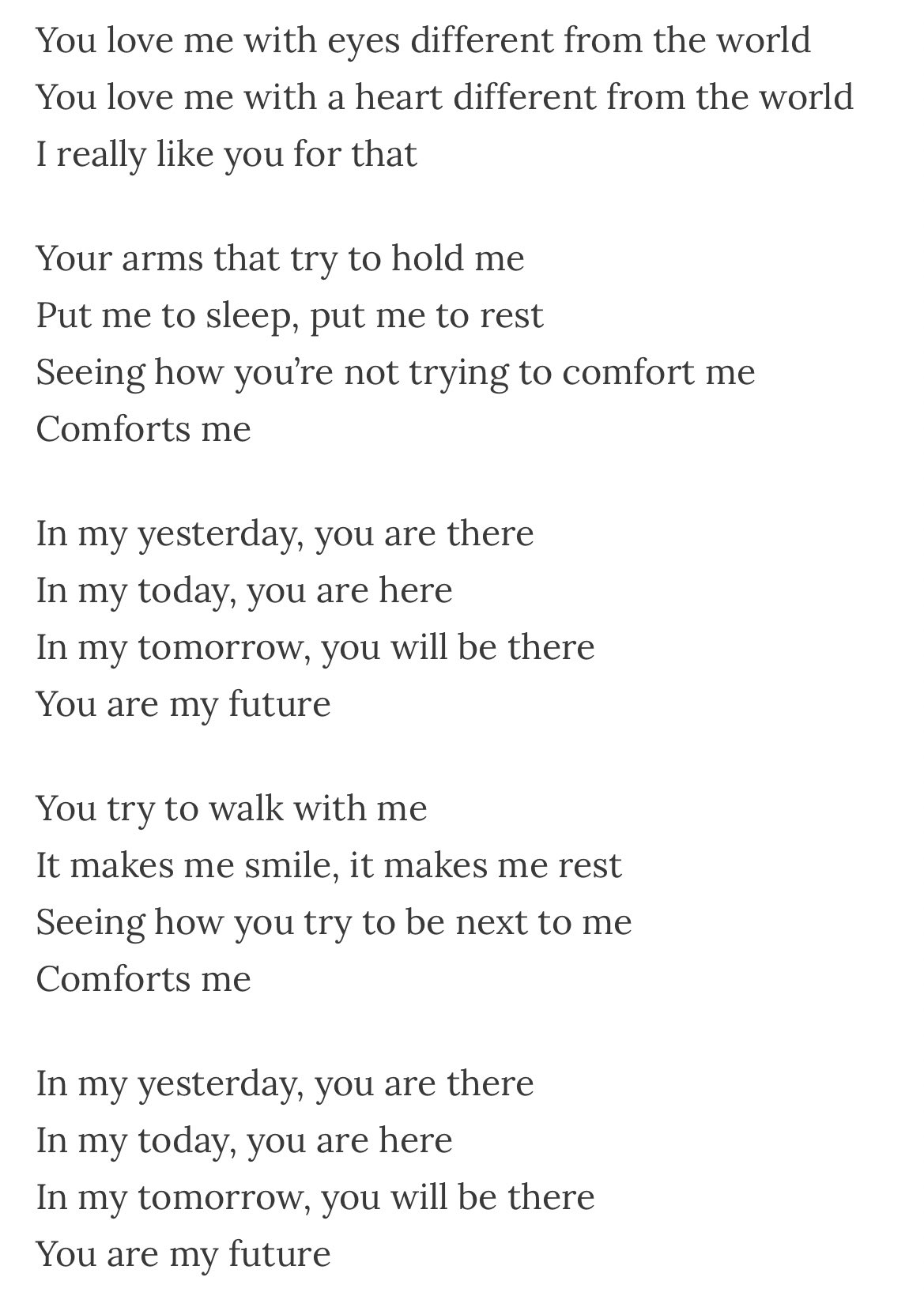 On Twitter the Lyrics Are Really So Comforting Even More So on-twitter-the-lyrics-are-really-so-comforting-even-more-so