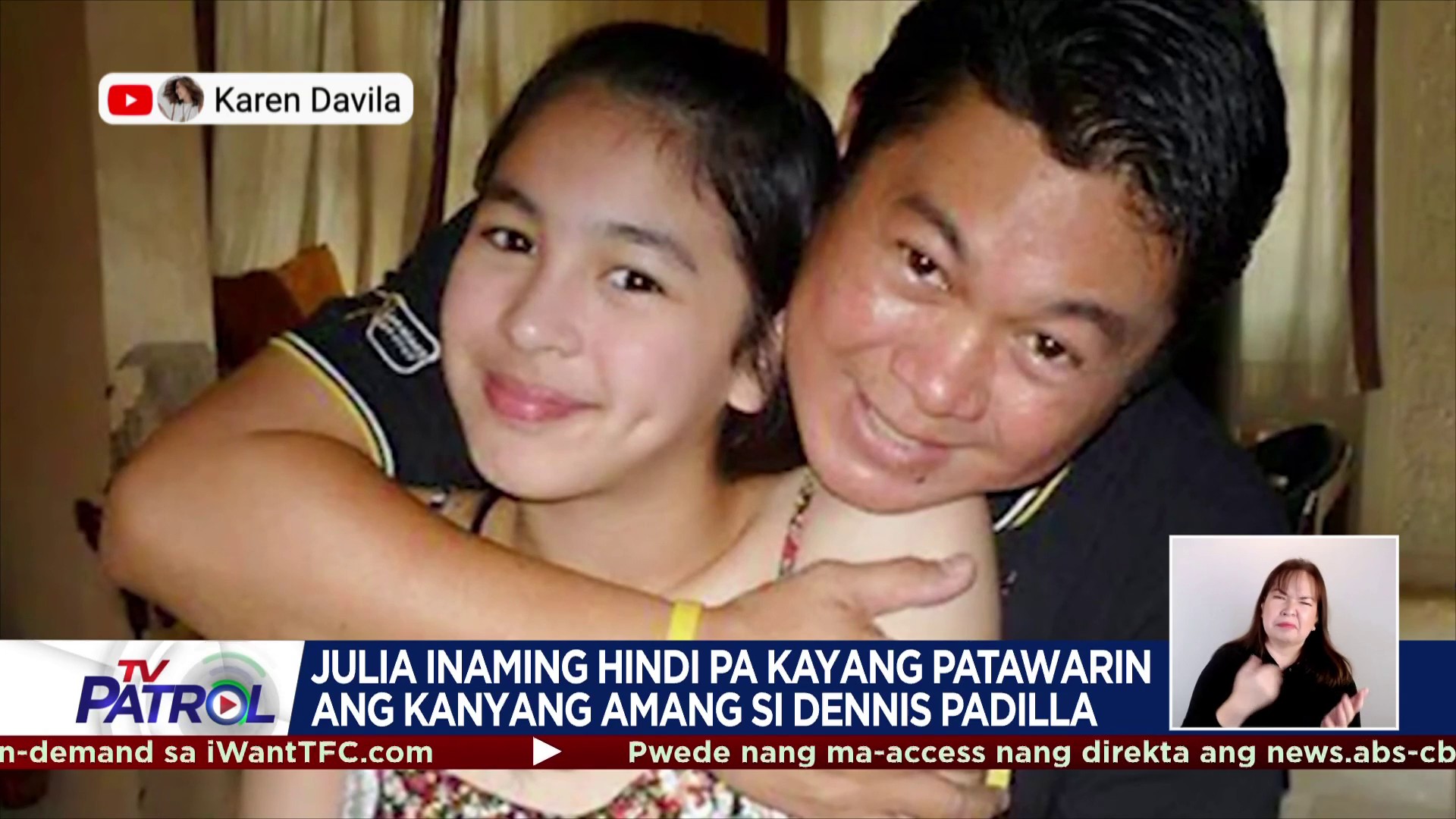 TV Patrol on Twitter: "Dinepensahan ni Claudine Barretto ang pamangkin na si Julia Barretto sa ...