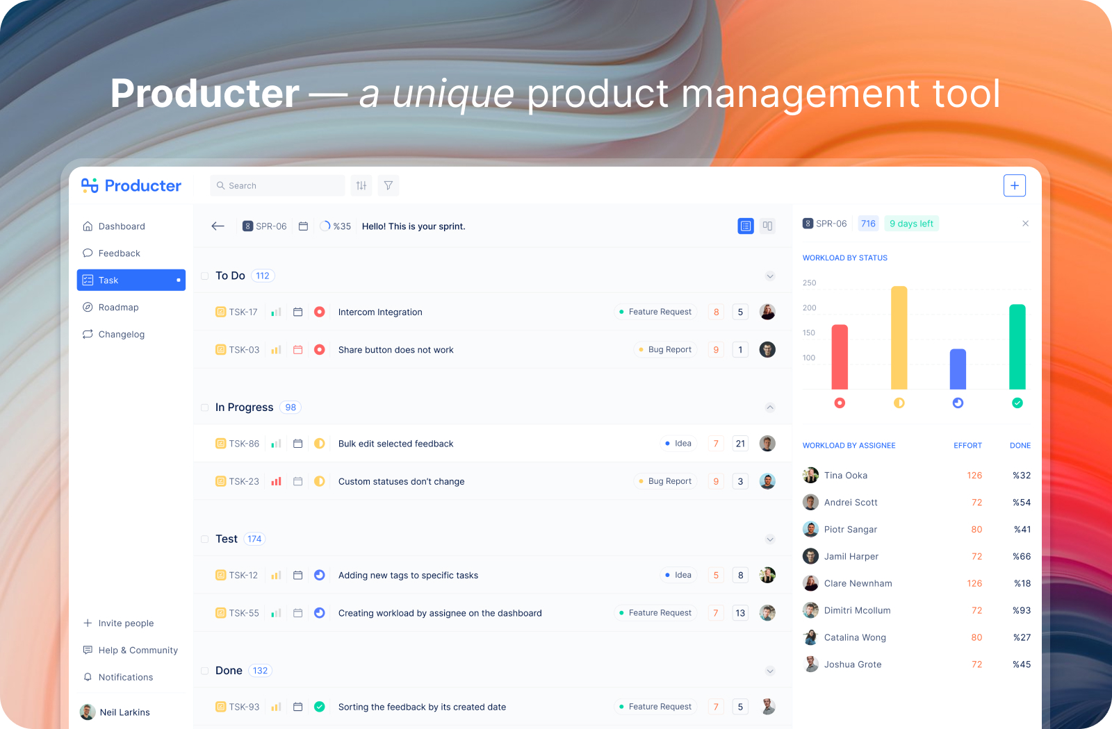 Try a unique product management tool — Producter 👋🏻 - Indie Hackers
