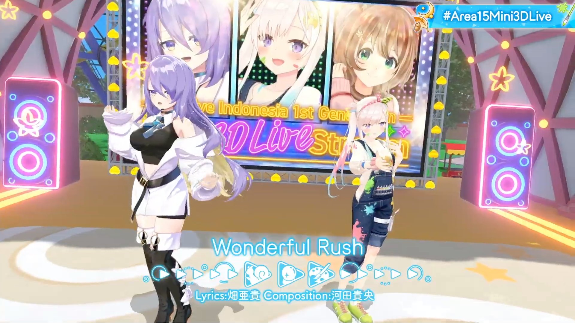 hololive Indonesia on Twitter: "Lanjut lagu idol lagi 🎶 Wonderful Rush💃 🔽Tonton di sini🔽 https ...