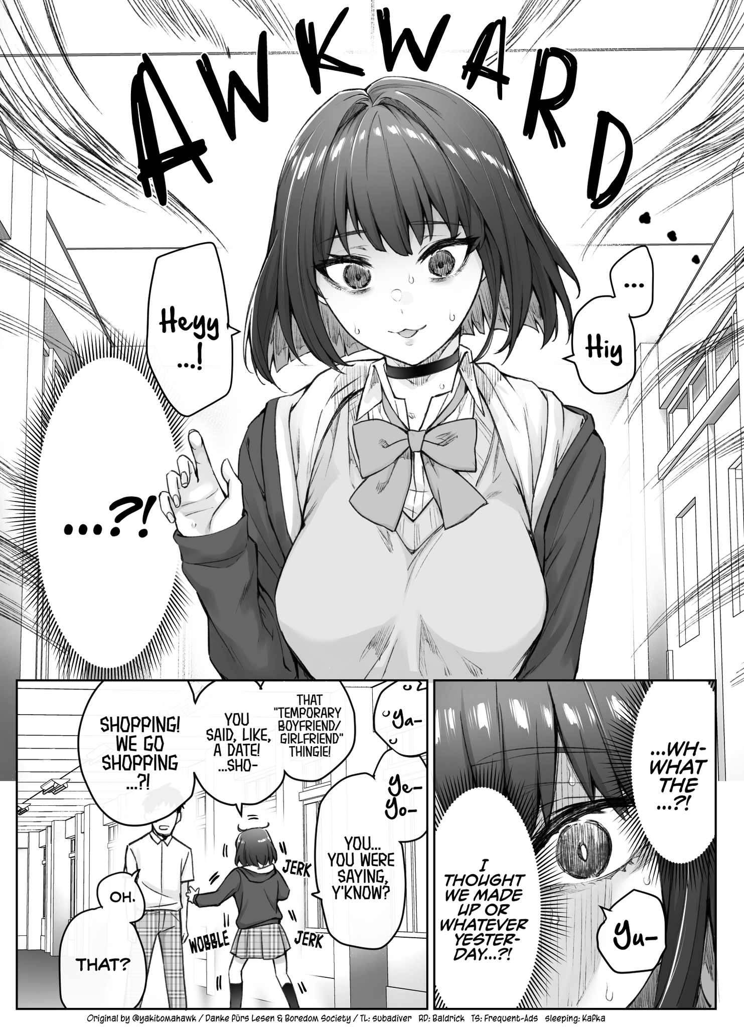 Danke fürs Lesen on Twitter: "@yakitomahawk The Tsundere-chan Who Tries to Communicate Her Dere ...