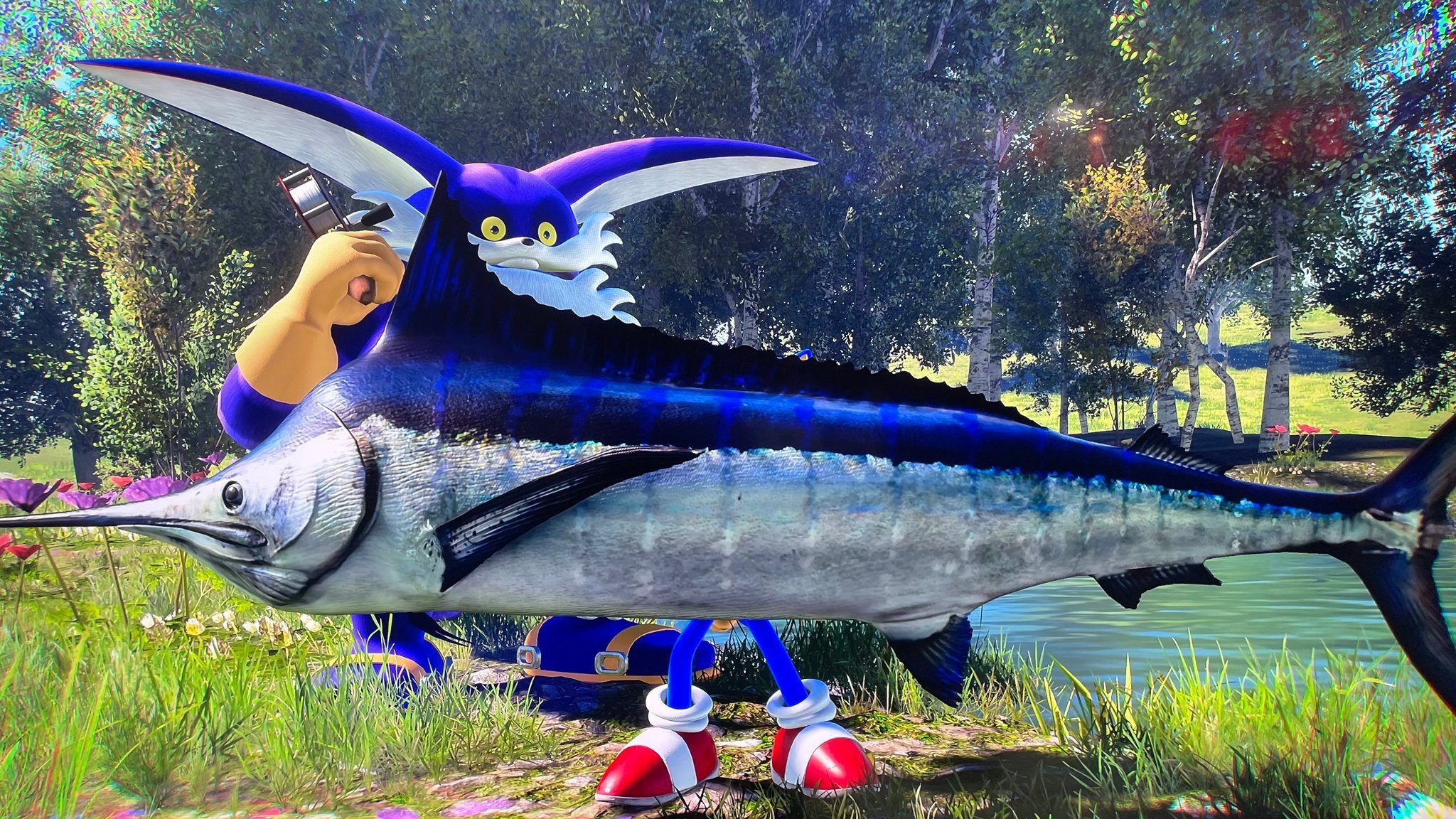 MoreYellow on Twitter: "SONIC FRONTIERS HAS FISHING THIS IS NOT A DRILL https://t.co/E5efg6gfHM ...