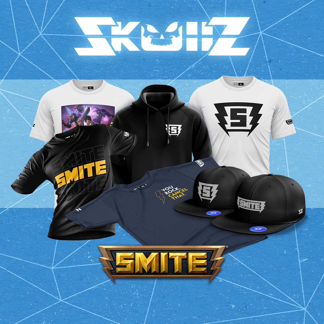 SMITE merch powered by Skullz is here! You can check out the Hats ...