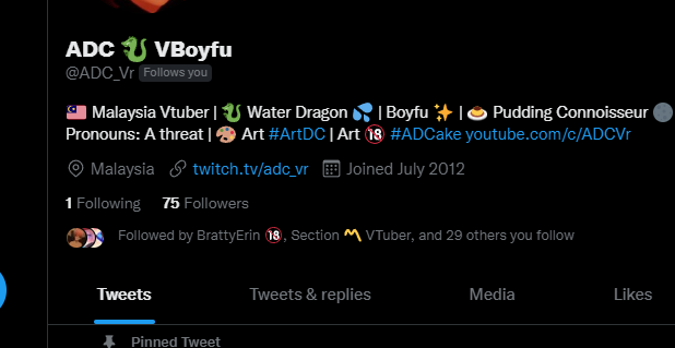 Taiga 🔞 on Twitter: "omg adc is almost at 100 followers WOO https://t.co/j5GZaTaMBO" / Twitter