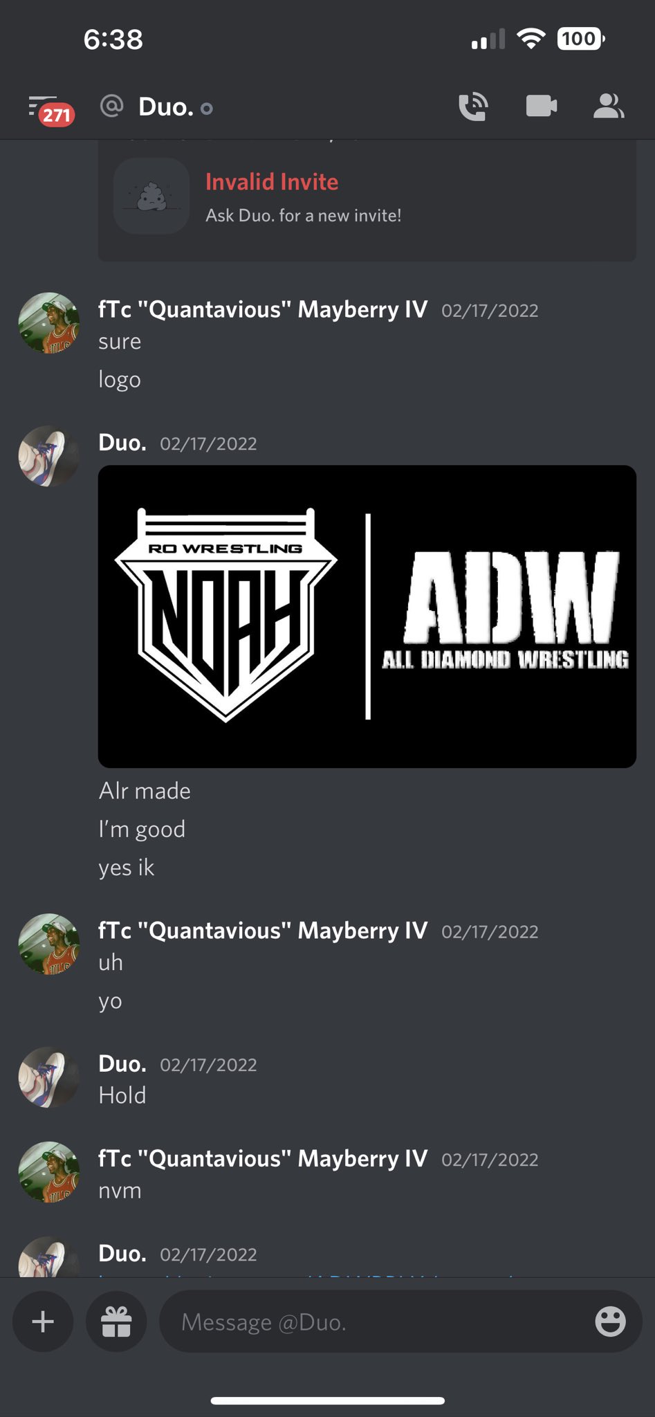 F4EDOTC on Twitter: "@vinny_est “I don’t even know u pal” https://t.co/QIjNdMErx6" / Twitter