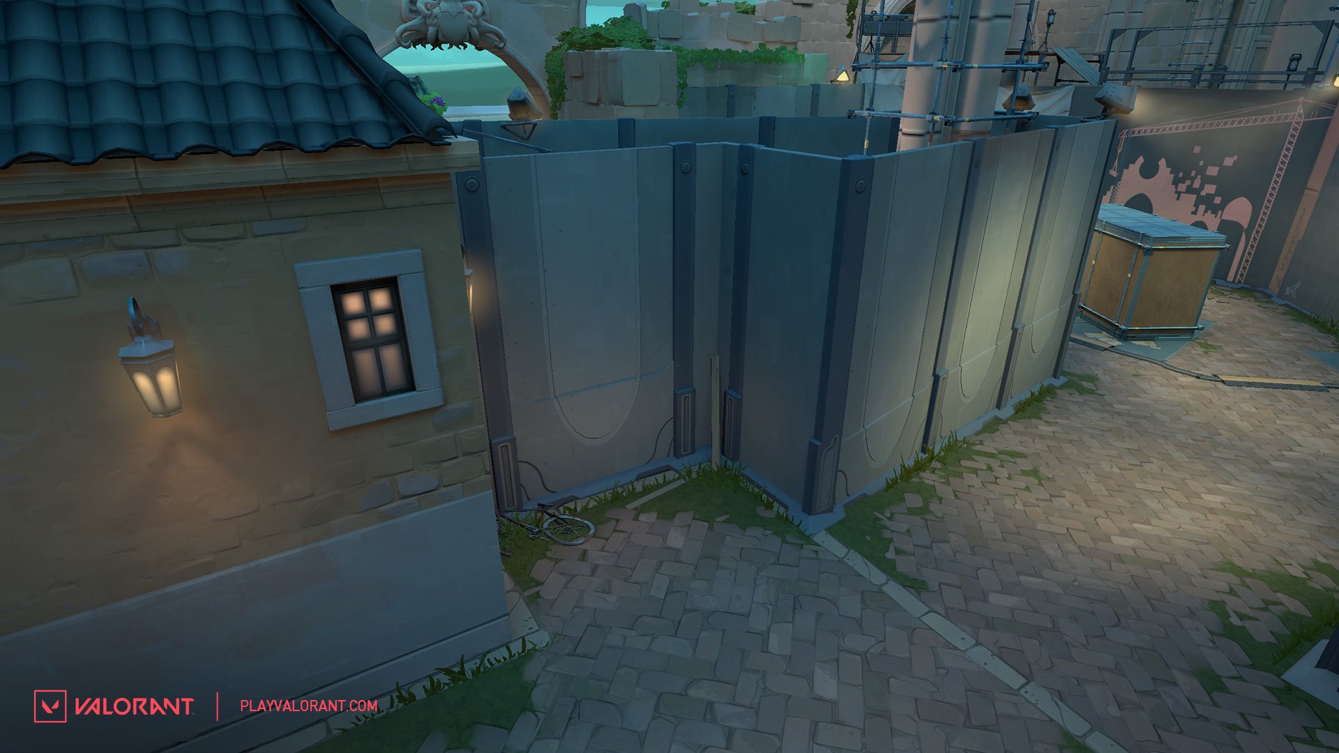 GameBox@VALORANT on Twitter: "パッチノート5.06 | #VALORANT パールの変化 ⑦ > A メイン A メインの壁の凹みをなくして空間を簡素化しました ...