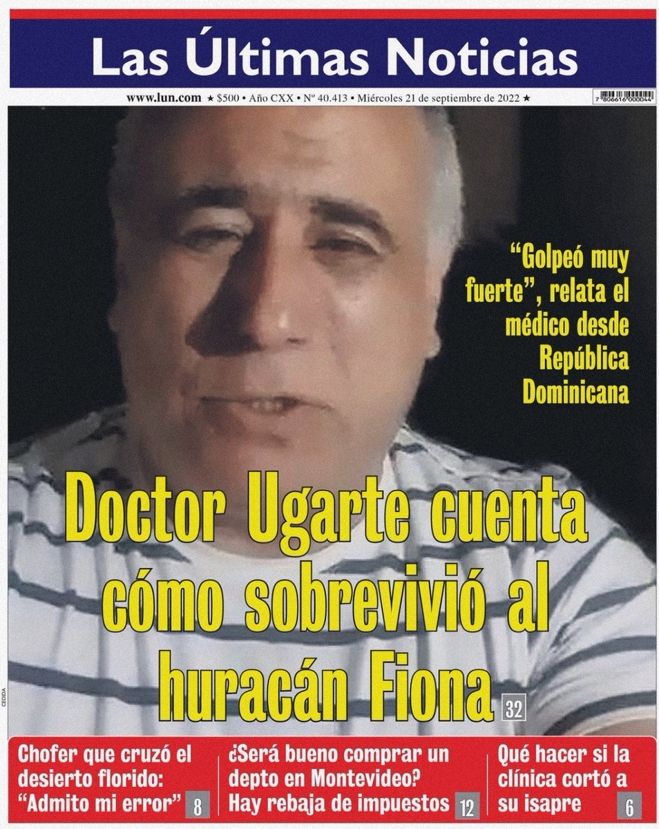 Las Últimas Noticias On Twitter Portadalun De Este Miércoles 21 De Septiembre Revise Nuestra