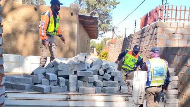 The Saturday Star on Twitter: "JMPD intensifies fight against illegal land invasions around ...