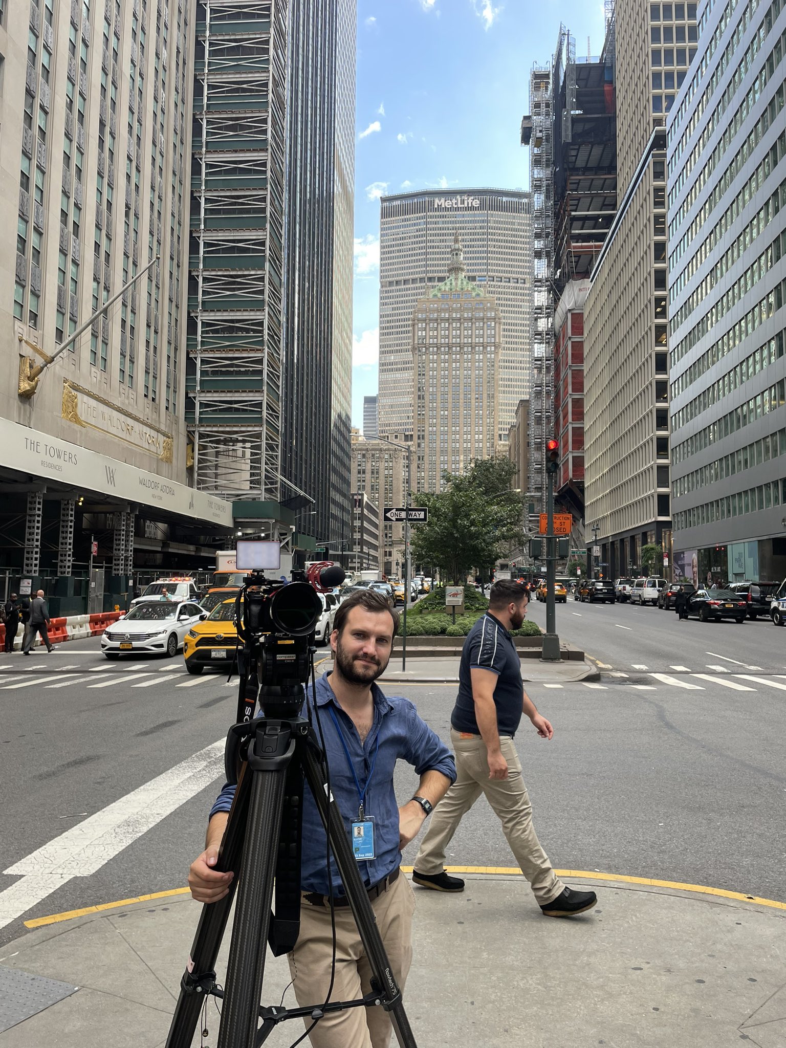 Chris Mason On Twitter My View In New York City As We Prepare To Report Live For Bbcnewsten