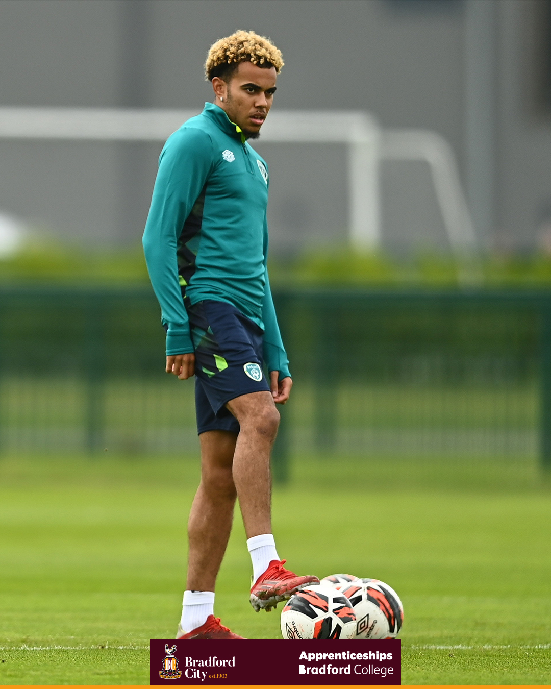 Bradford City AFC on Twitter: "🫡 | On duty! #BCAFC | @FAIreland | @TyreikWright https://t.co ...