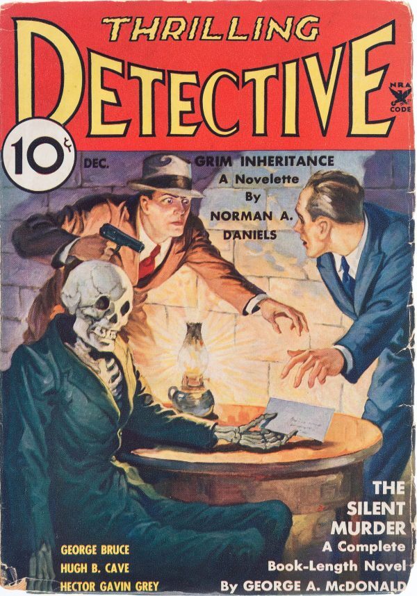 Pulp Covers on Twitter: "Grim Inheritance https://t.co/gM4prlbDpm # Covers, Magazine, Mystery ...