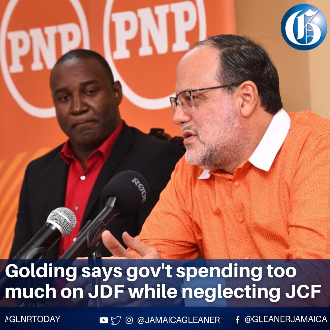 Jamaica Gleaner On Twitter Opposition Leader Mark Golding Says That