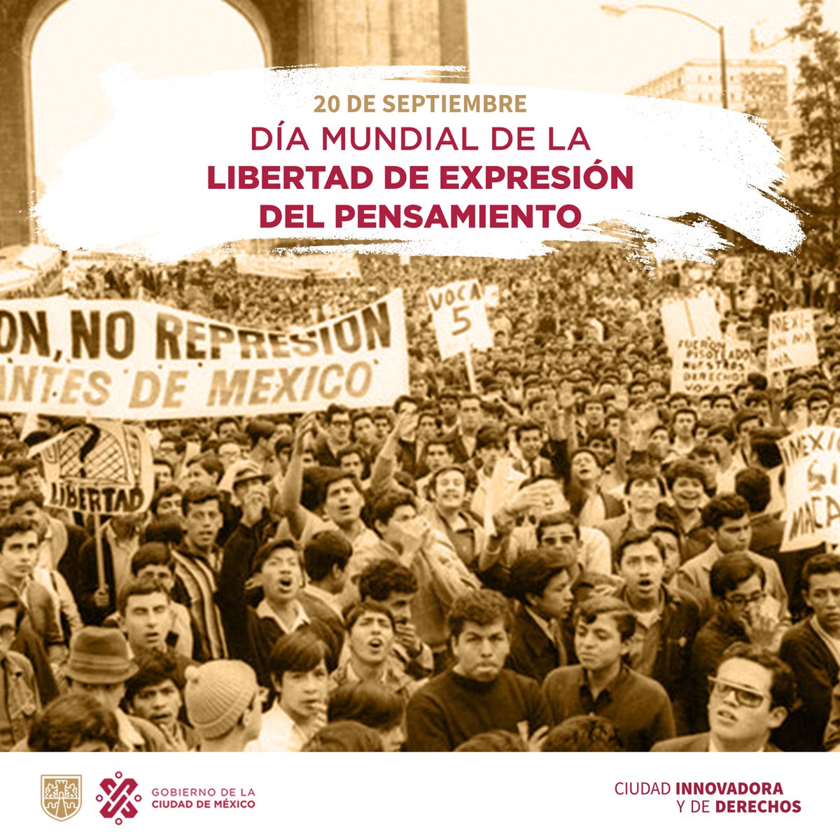 Gobierno Cdmx On Twitter Hoy 20 De Septiembre Conmemoramos El Día