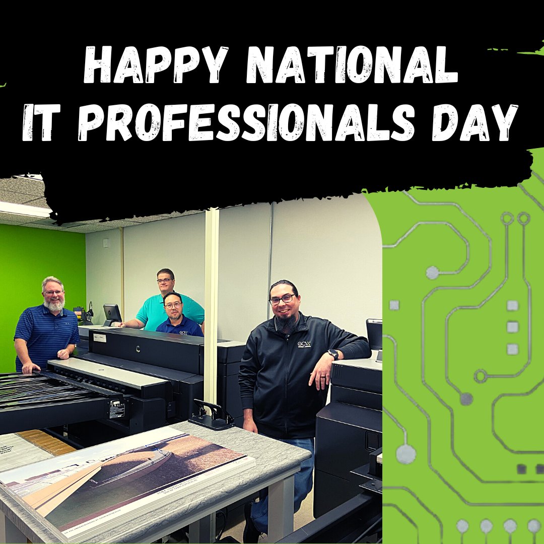 GCW, Inc. on Twitter: "Happy National IT Professionals day to the GCW ...