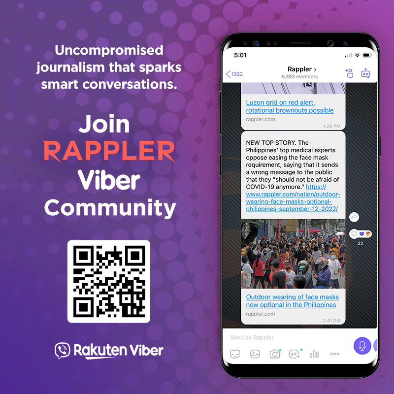 Rappler on Twitter: "Rappler is on Viber! Join our Viber Community by scanning the QR code or by ...