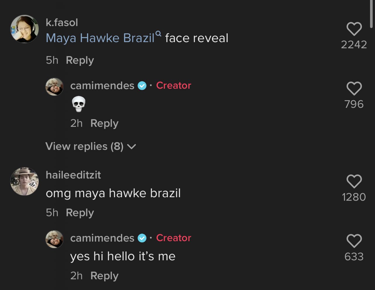 daily maya hawke 3 DAYS TILL MOSS on Twitter: "cami mendes has JOKES https://t.co/YbewI8V731 ...