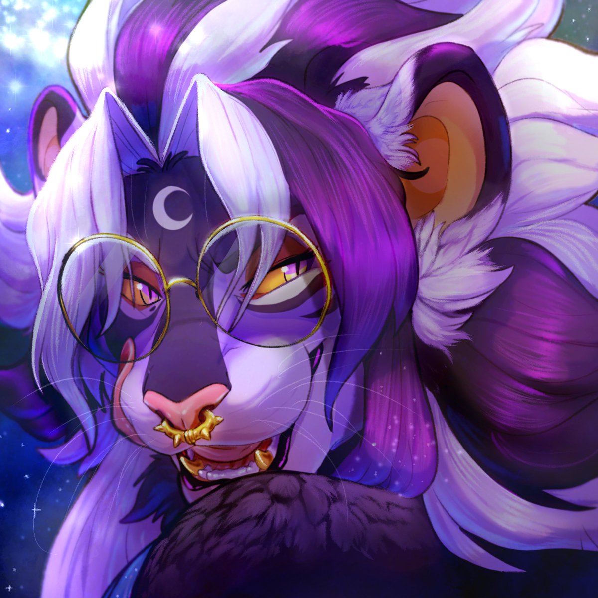 「Icon for @/luxebytes ! 」|Reo is full of SOY MILK 🥛のイラスト