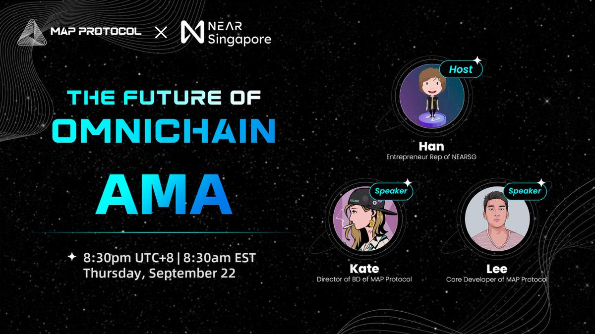 Map Protocol On Twitter Join Us On Sept 22 At 8 30pm Utc 8 Twitter Space To Talk About