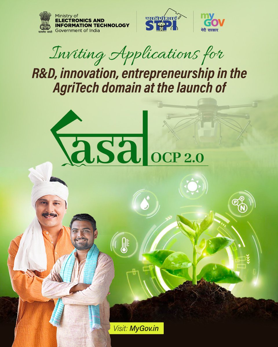 MyGovIndia on Twitter: "Let's improve the lives of our Annadatas with your innovative solutions ...