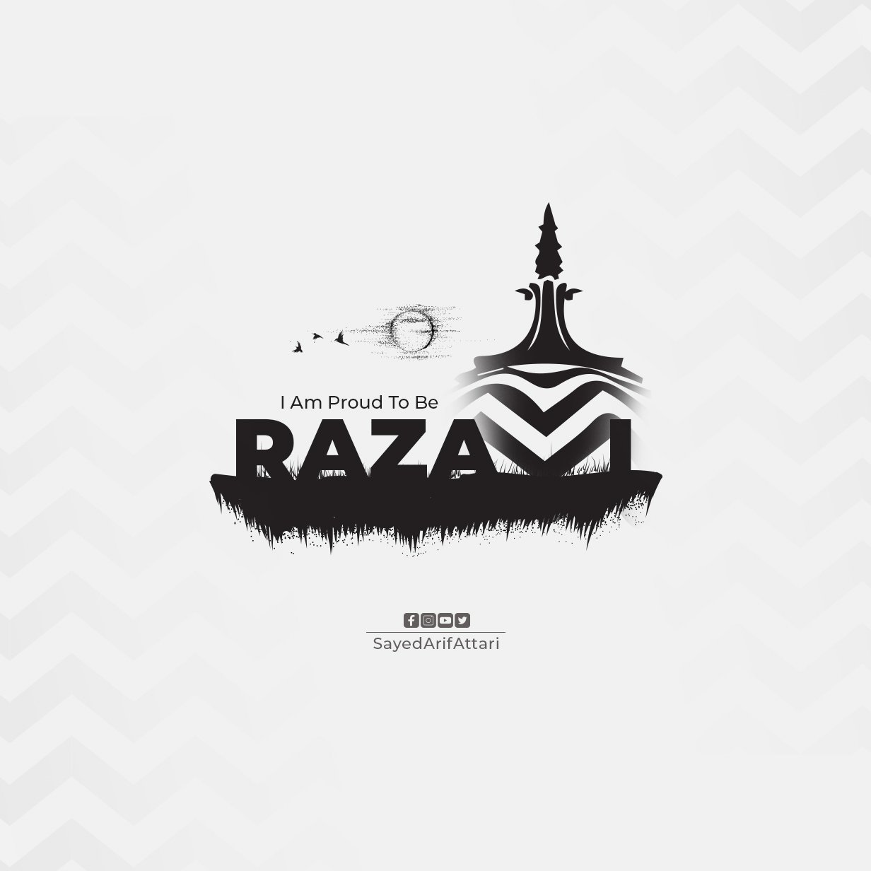 Raza Name Logo