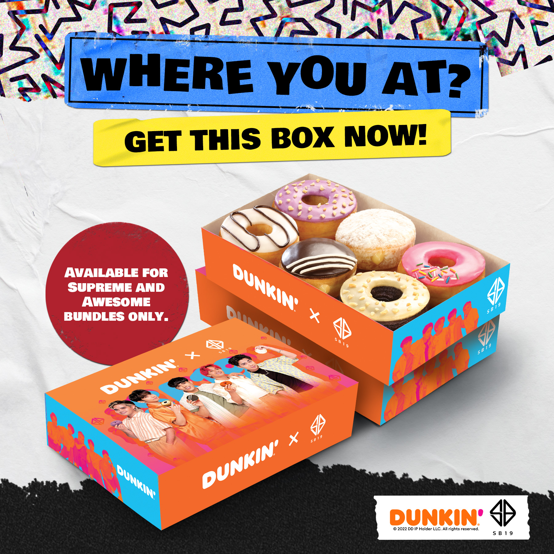 Dunkin Donuts Box