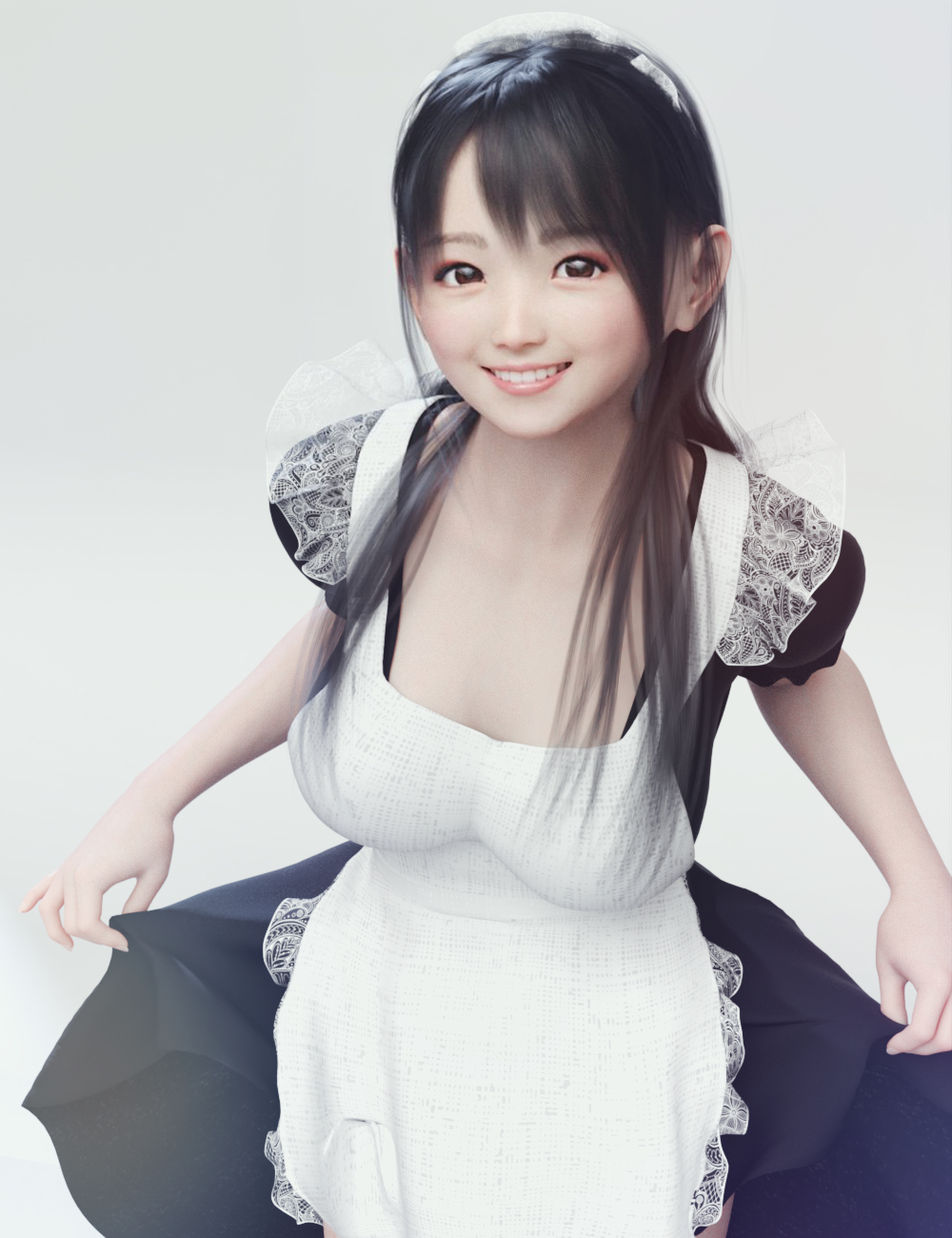 Mariel@3DCG on Twitter: "迷って迷って、メイド服買っちった🤗 https://t.co/l8WJ0fGaDw" / Twitter