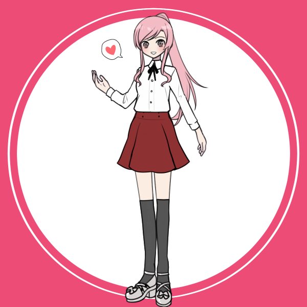 「Picrewの「五百式全身メーカー」でつくったよ! https://t.co/8」|柿村こけら⛩️原稿中のイラスト