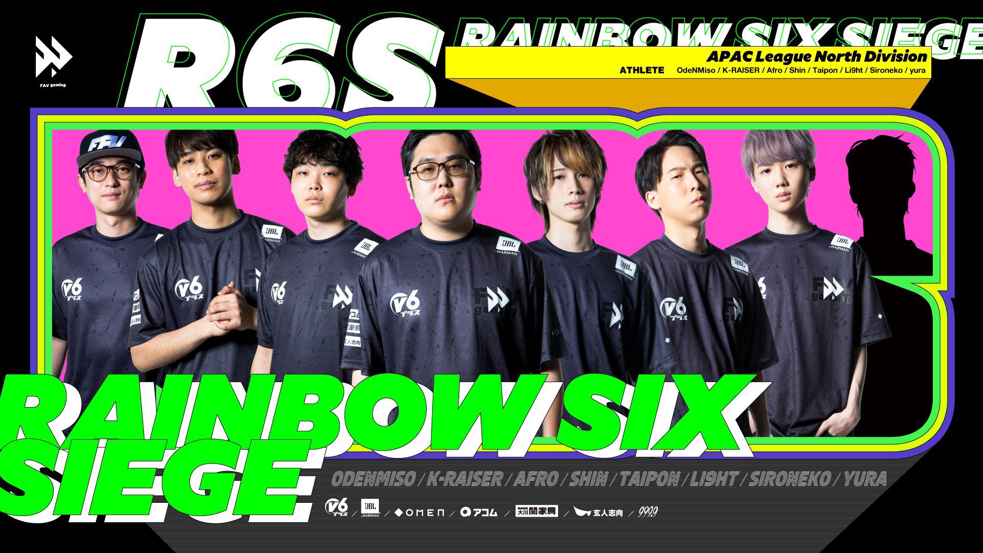 FAV gaming on Twitter: "【#R6S 部門】 APAC League 2022 Stage 3 Day2 ⏰21:00 START vs @SBXG_R6 # ...