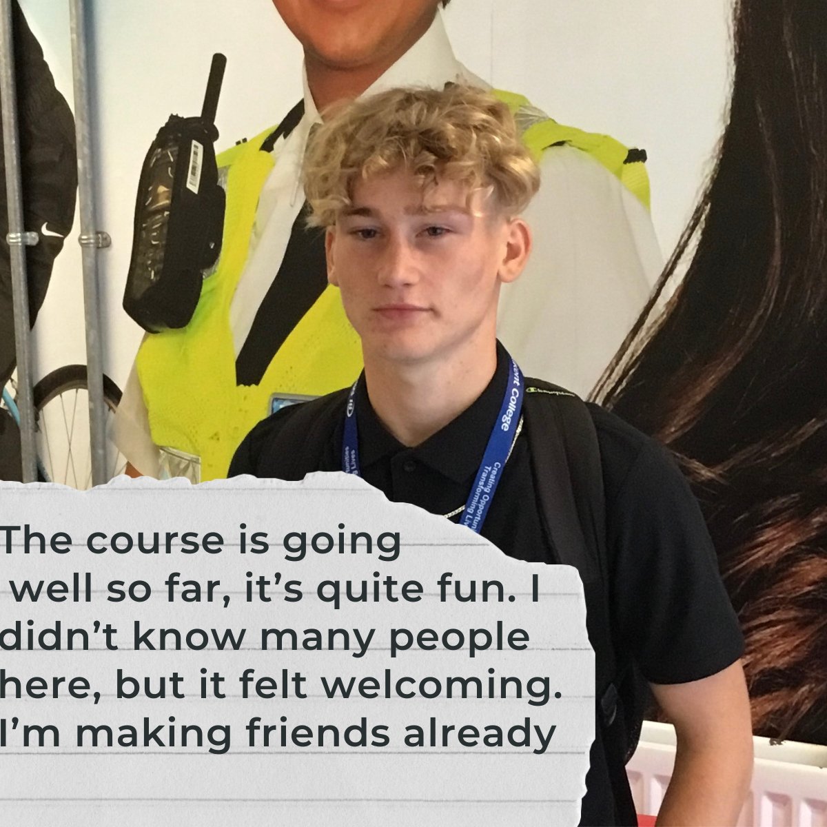 MidKent College on Twitter: "New Level 3 #Policing student Christopher Campbell hasn't regretted ...