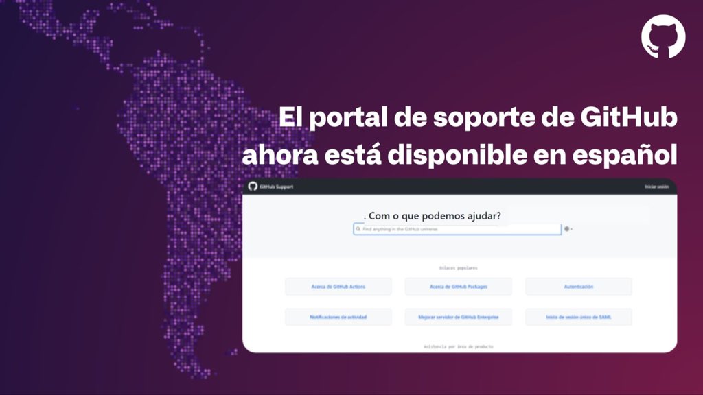 Brais Moure on Twitter: "GitHub sigue apostando por la comunidad hispana. La web de soporte ya ...