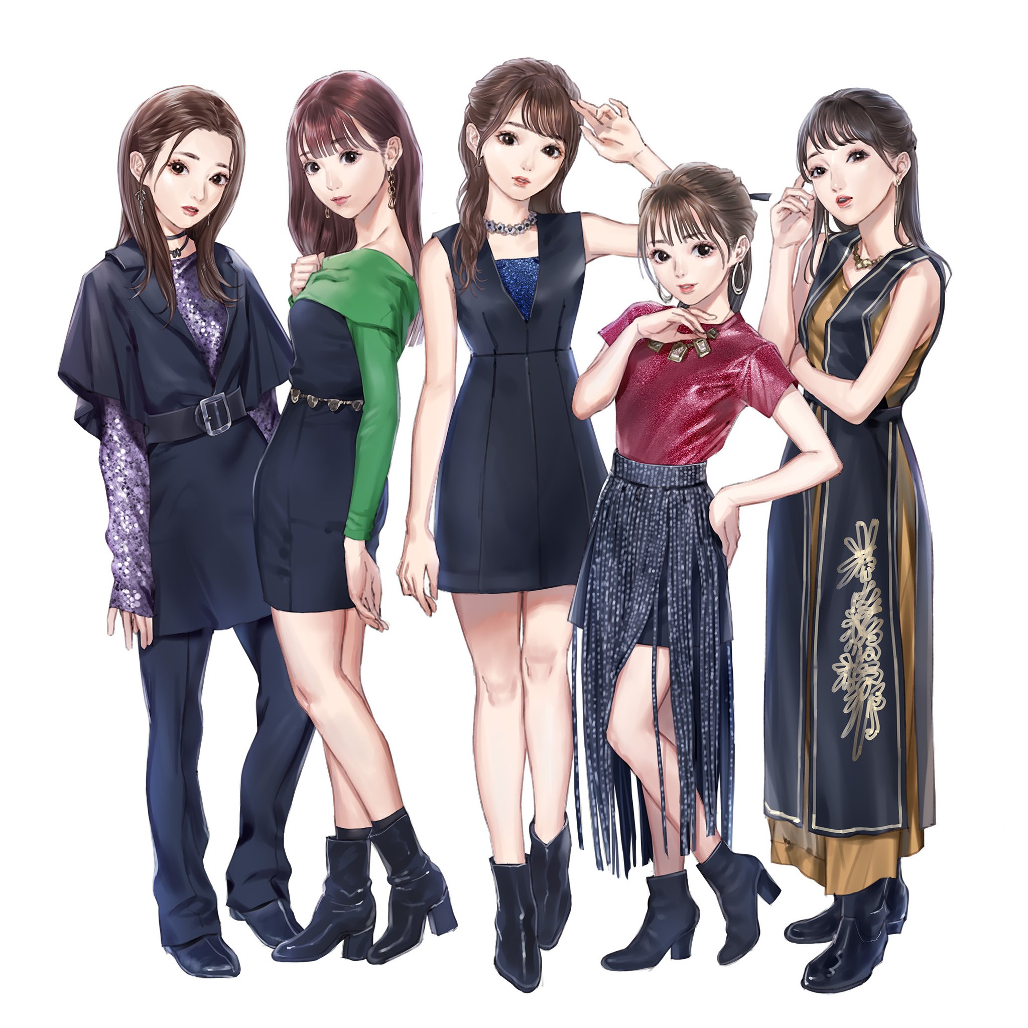 i☆Ris on Twitter: "／ i☆Ris10周年 記念イラスト🎊 岸田メル先生 \ 昨日の生配信で発表させて頂いた #岸田メル 先生（@mellco）描き下ろし #i_Ris10 ...